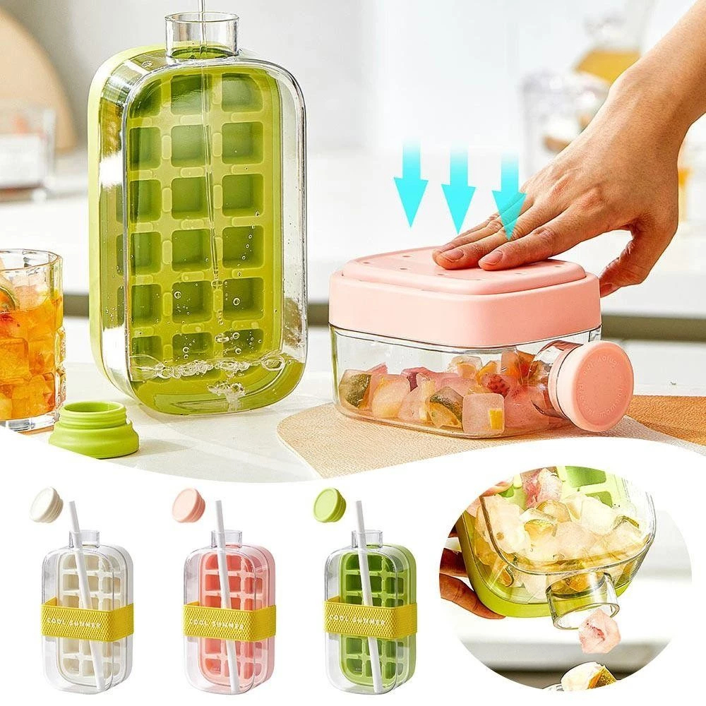 Water kettle ice cup 2-in-1 ice cup simple ice making mechanism ice ...