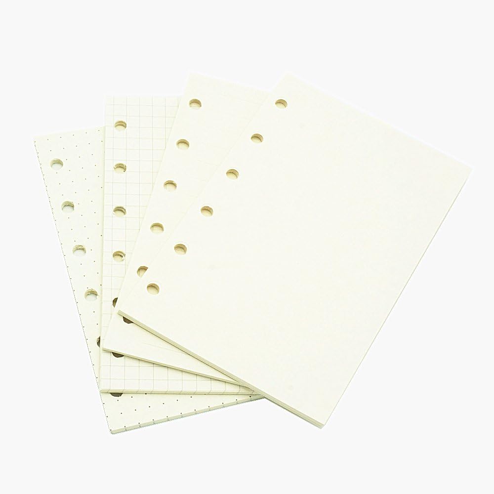 A7 Planner Inserts Agenda Refill, 100 gsm Thicker Paper 45 Sheets(90 ...