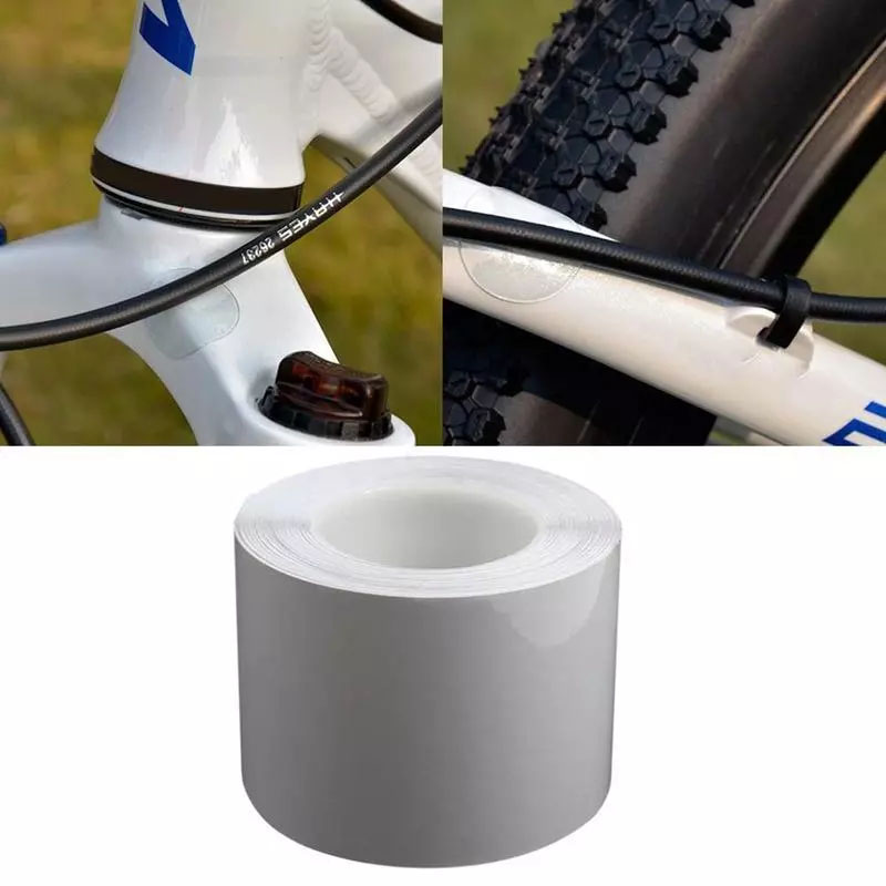 15x100cm Transparent Bicycle Frame Protection Sticker Tape, Rear Fork ...
