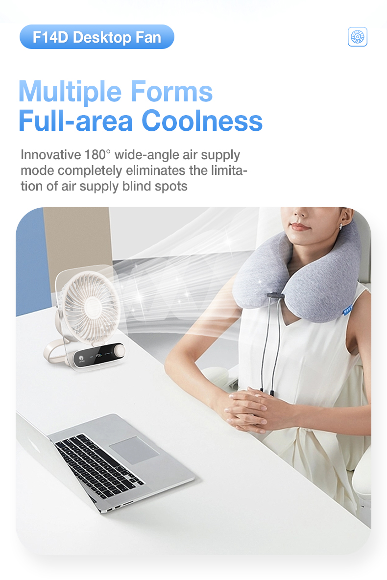 【Free gift】Jamay portable mini desktop fan fan table lamp 5-inch 199 ...