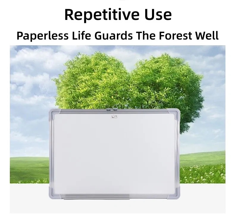 CLICK SHOPE Double Sided Magnetic Whiteboard School Office Reusable ...