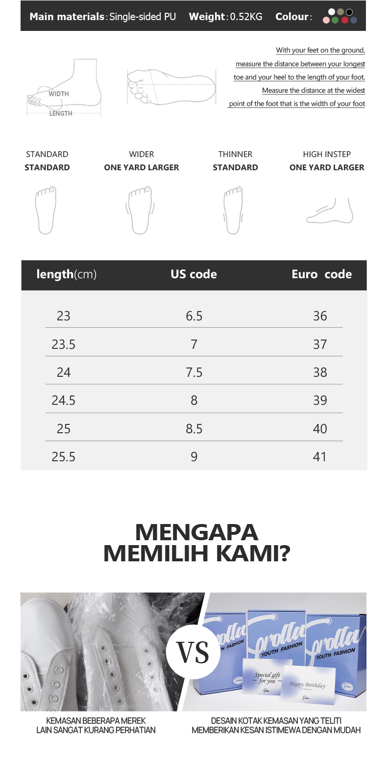 【Sales volume:16K+】COROLLA Soft PU Material Lightweight korean sapatos ...