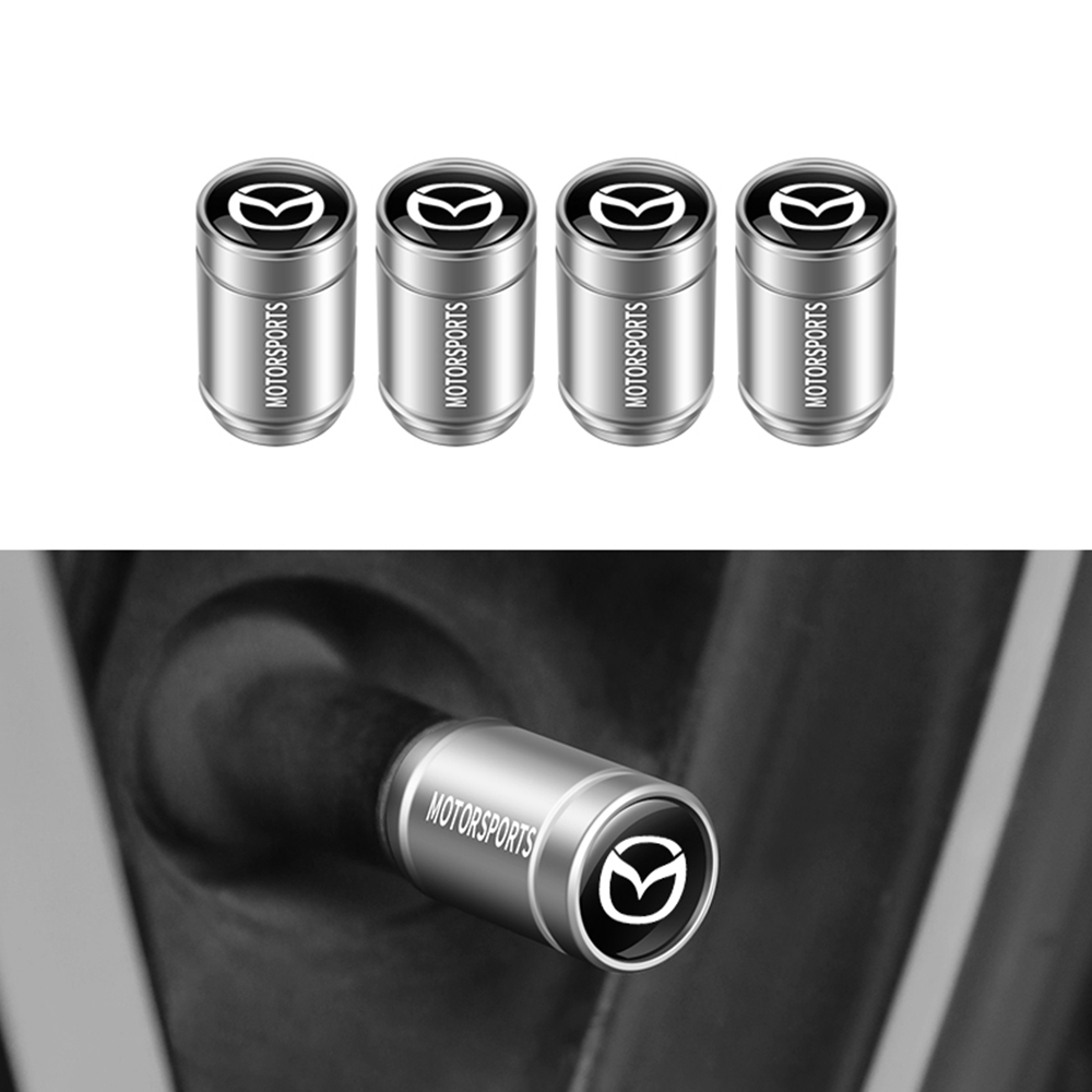 For Mazda Car Valve Cap Universal Stem Cover Suitable Mazda 3,6, Miata ...