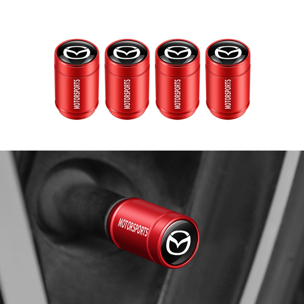 For Mazda Car Valve Cap Universal Stem Cover Suitable Mazda 3,6, Miata ...