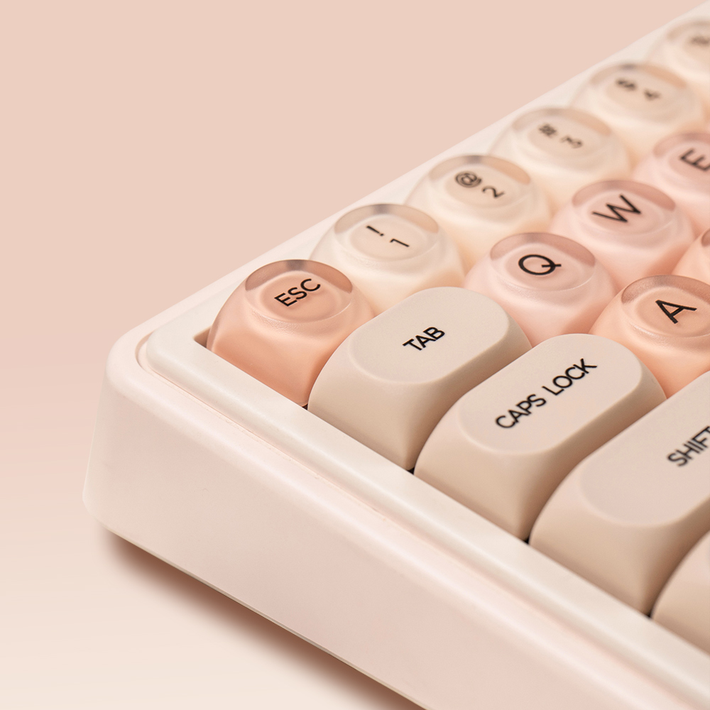 Liquid Foundation Theme Keycaps - MOA Profile 135Key PBT+PC Material ...
