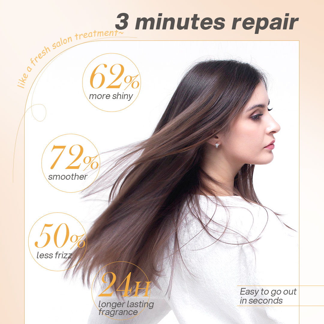 WELL HAIR Mask Hair Treatment Strengthen Hair Dry Fizzy Smooths ...