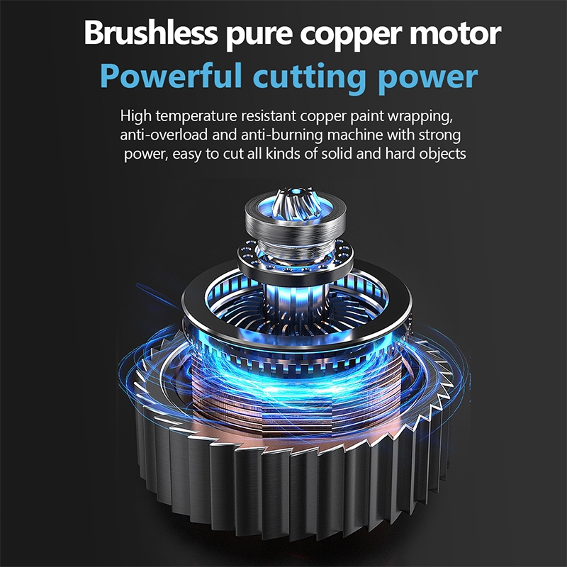 【Industrial-grade】Brushless Cordless Angle Grinder,Wireless Electric ...