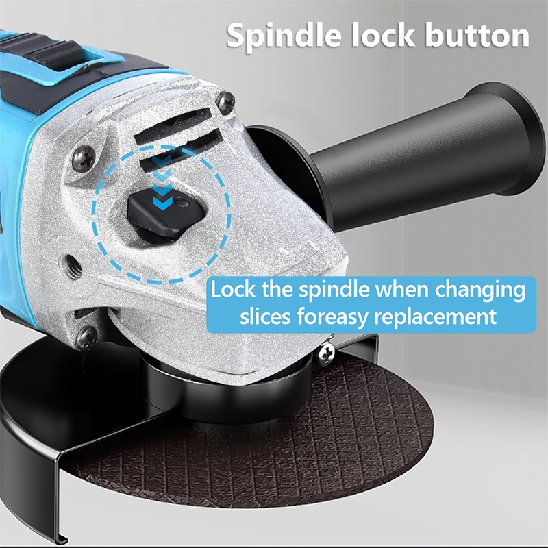 【Industrial-grade】Brushless Cordless Angle Grinder,Wireless Electric ...