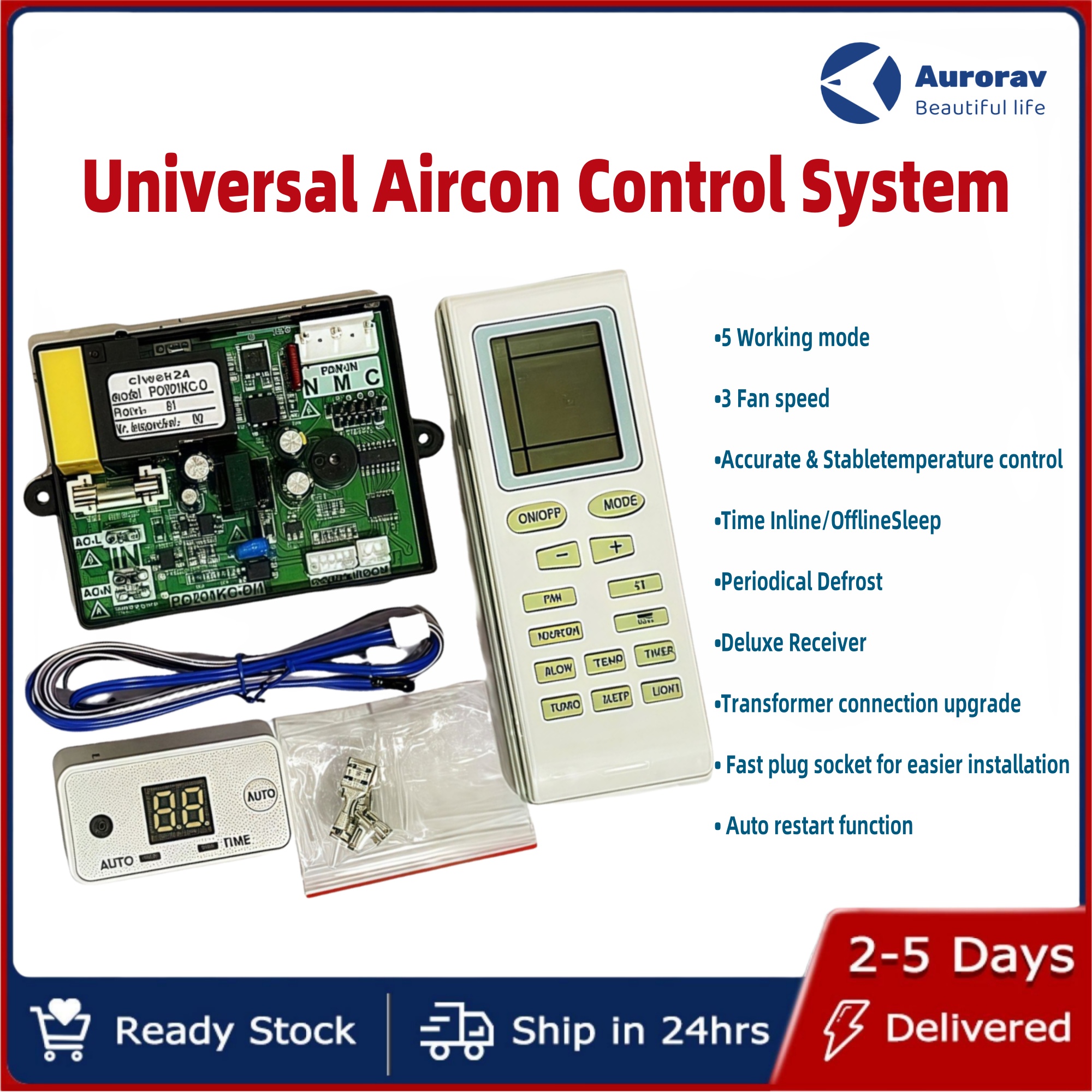 Quality Cheap and Reliable Aircon Universal PCB Board Aircon Control ...