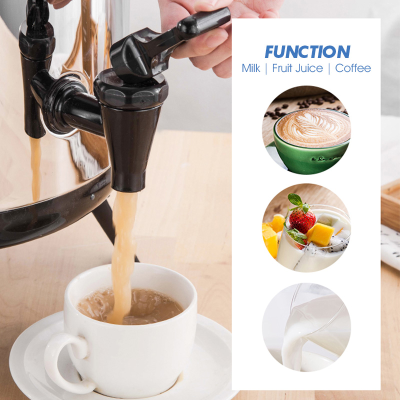 MODOFO Tea Barrel Milk Tea Bucket With Faucet Barrel Water Jug ...