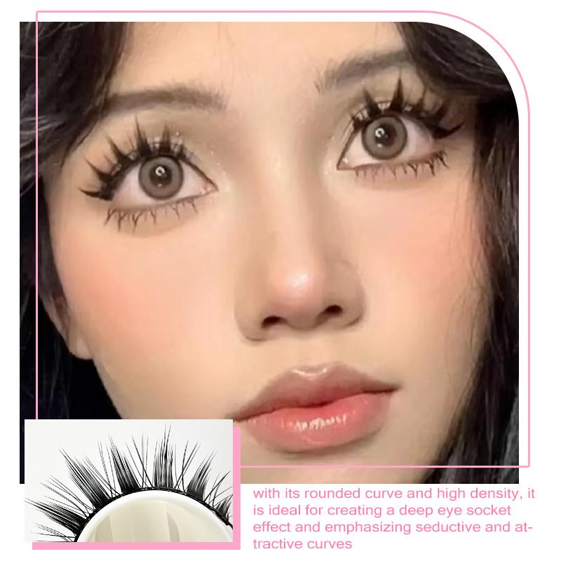 Minijumie A whole bunch of novice false eyelashes Thick Eyelashes ...