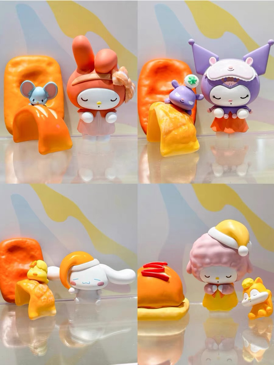 [Genuine] Sanrio Happy Baking Series Blind Box Figure Decoration Gifts ...
