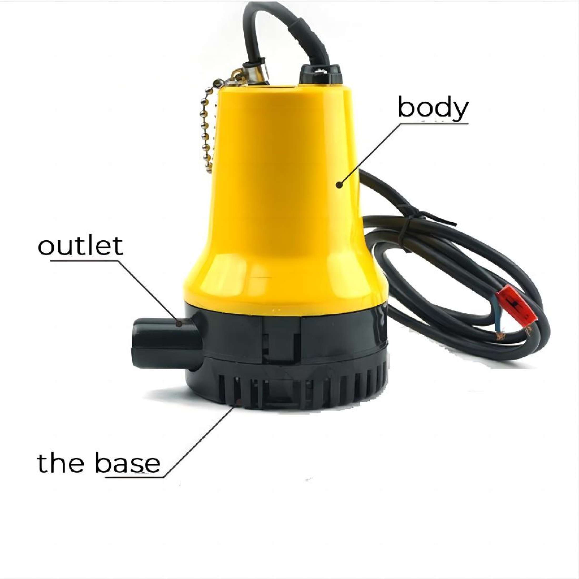 DC12V Dc Pump Yacht Bilge Pump Mini Submersible Pump Small Drain Pump ...