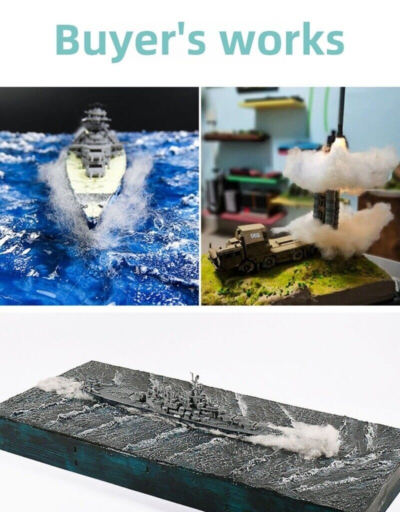 Simulation Smoke Effect Fluffy Cotton Smoke Artillery Missiles ...