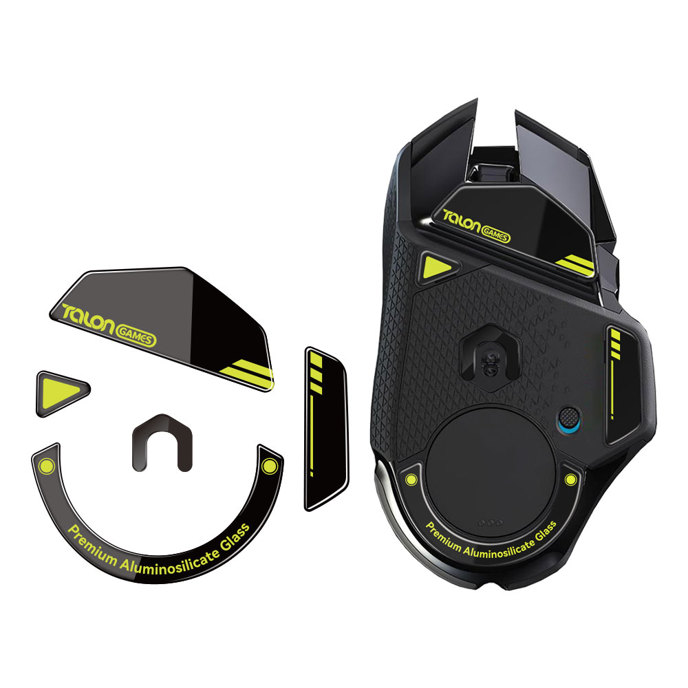 TALONGAMES Glass Mouse Feet Skates Mouse Sensor Skate Glide Pads For ...