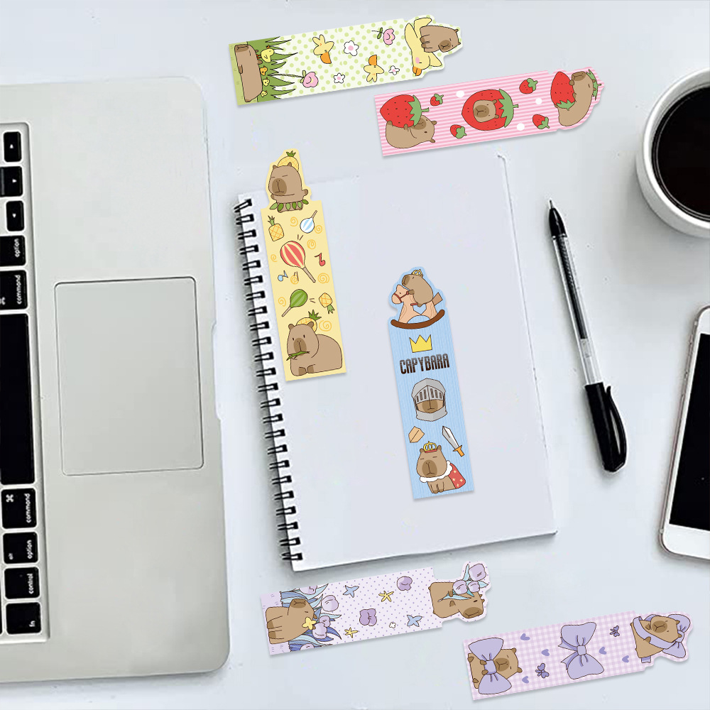 30Pcs Flower Series Bookmark Set – Minimalist Paper Bookmarks for ...