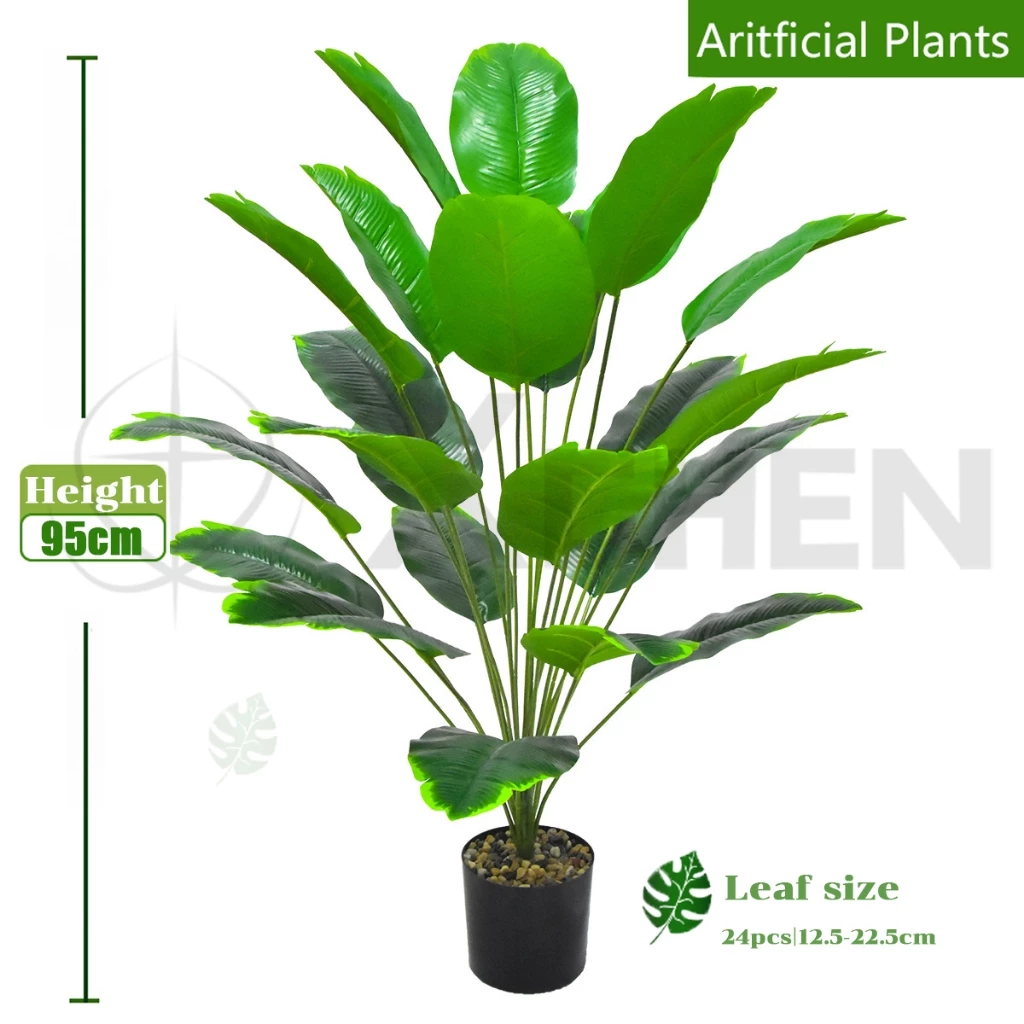 Artificial Large Banana Tree Tree Plants Big Size Indoor Home Office ...