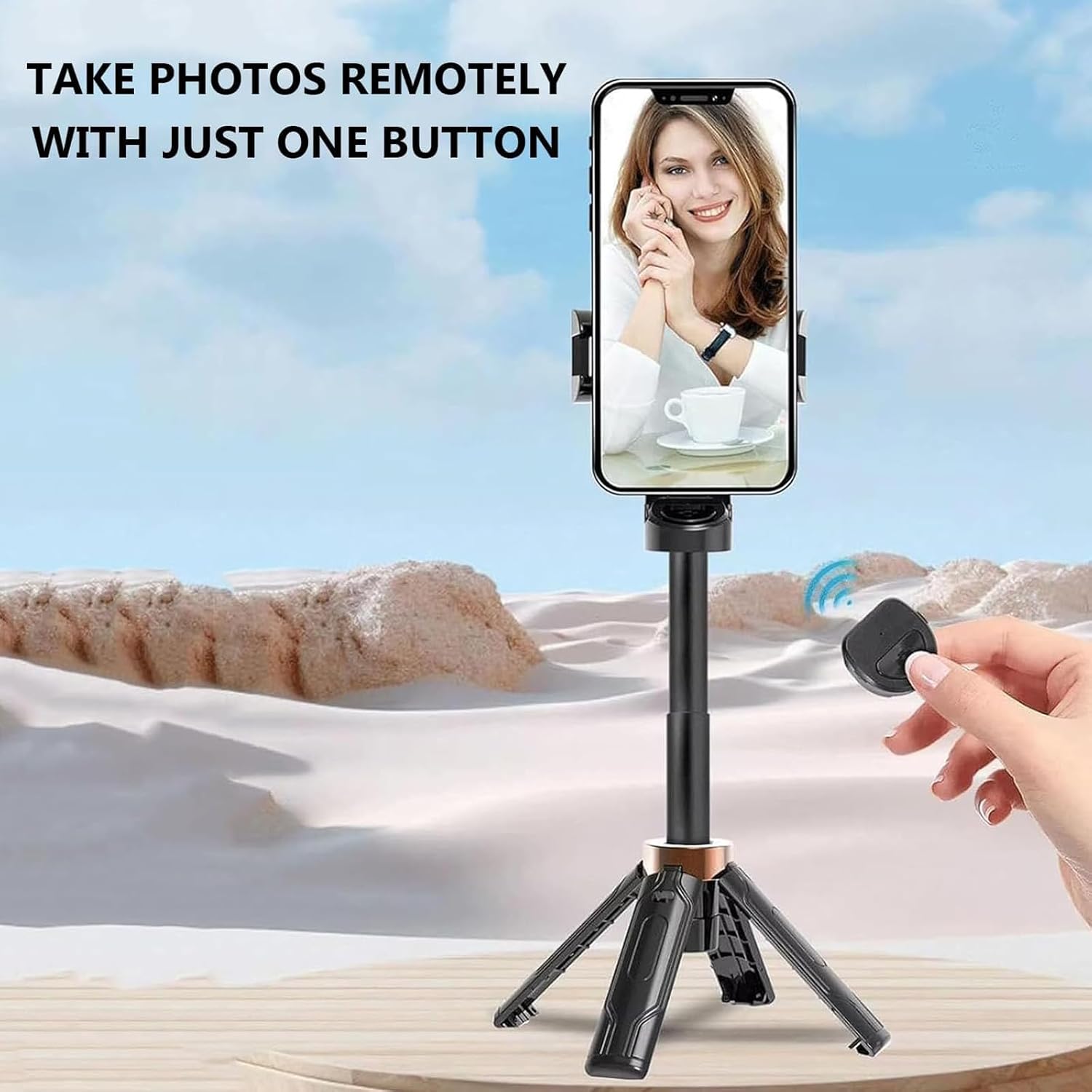 2025 New Pocket Flex Portable Selfie Stick Mini Selfie Stick Tripod 360 ...