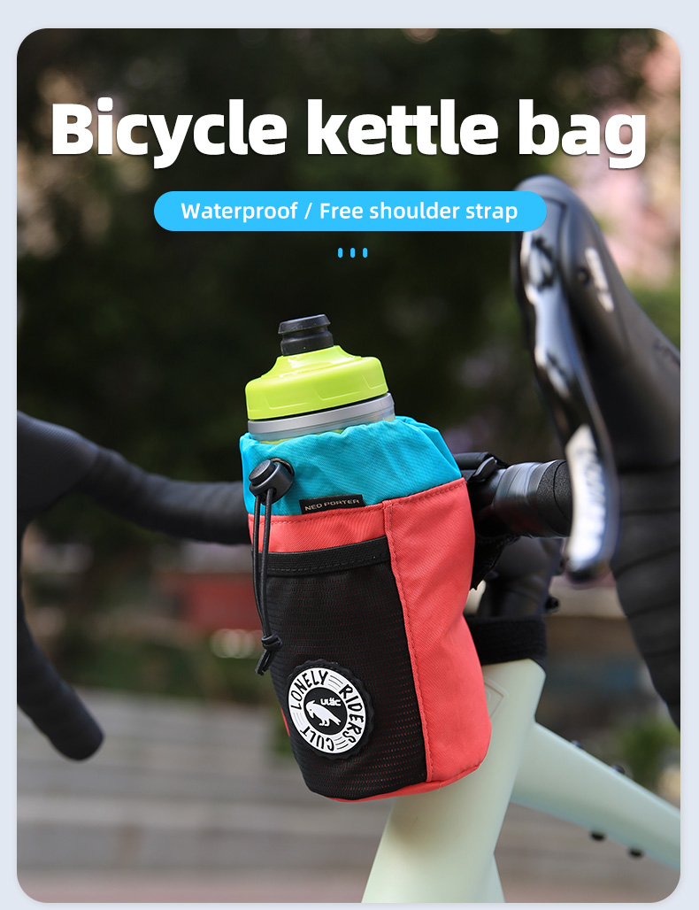 ULAC Bike Handlebar Stem Bag 1L/2.2L C-HOLD Bag Water Bottle Cycling Bags Bicycle Tools Storage ...