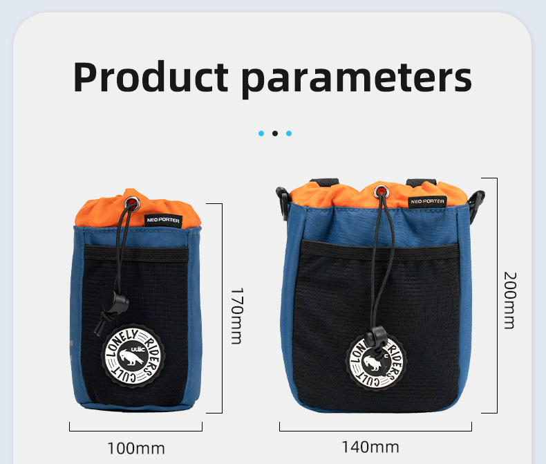 ULAC Bike Handlebar Stem Bag 1L/2.2L C-HOLD Bag Water Bottle Cycling Bags Bicycle Tools Storage ...