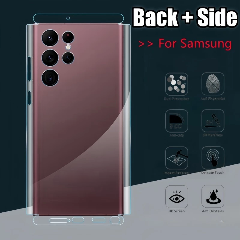 Hydrogel Film Full Edge Screen Protector for Samsung S22U/S23U/S24U ...