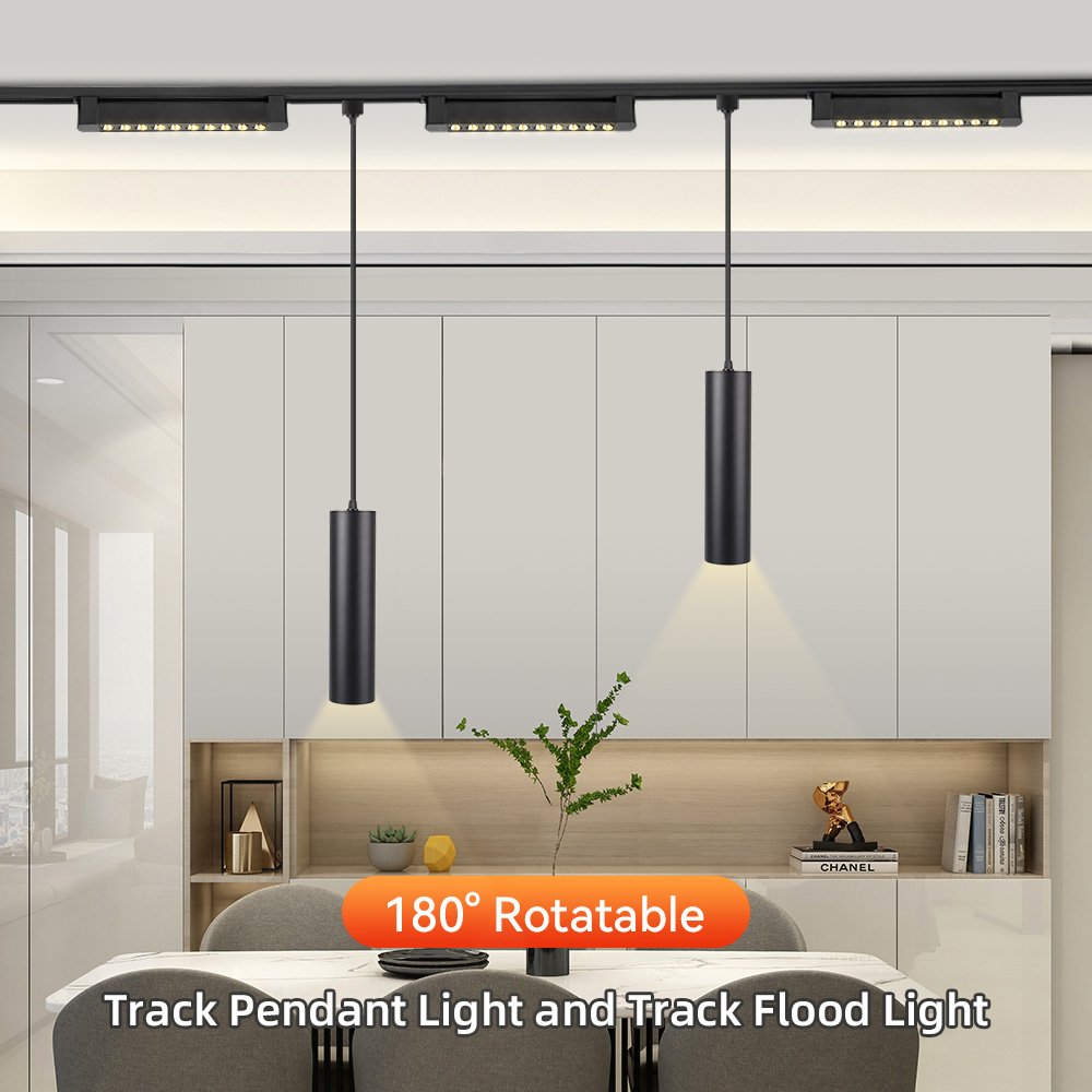 Track Pendant Light Chandelier Linear Track Lights Ceiling Light 10W ...