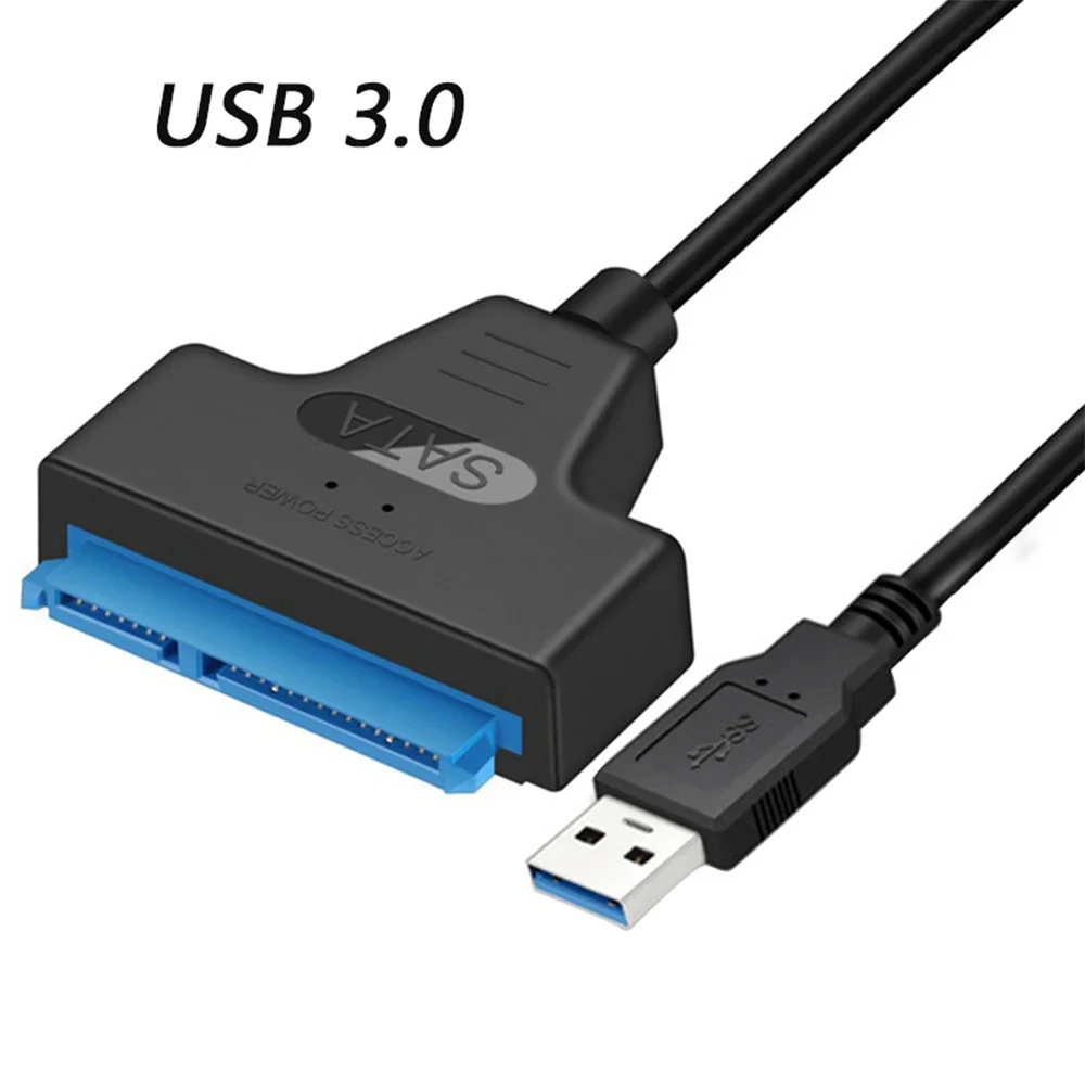 USB3.0 To SATA Adapter Cable Support 2.5Inch External HDD SSD Hard Drive 22 Pin | Shopee Philippines