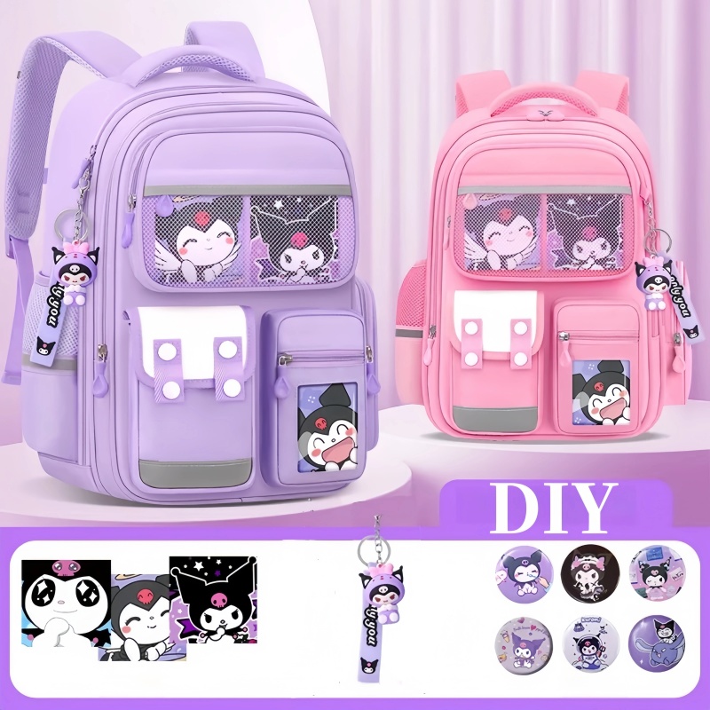 2025 New Double-Deck Big Capacity School Bag For Girl Waterproof ...