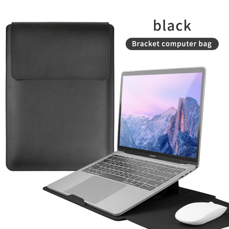 Multipurpose Laptop Bag For Macbook Air M2 13 to 16 Inch PU Leather ...