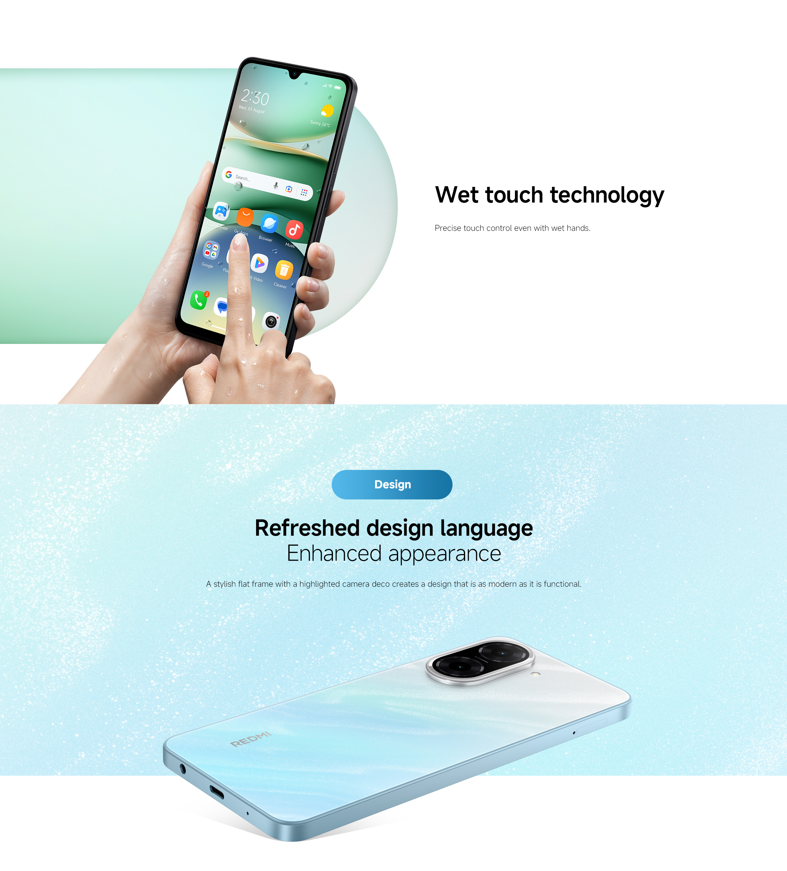 Redmi A5 Smartphone | 3GB+64GB/4GB+128GB, 32MP AI Dual Camera ...