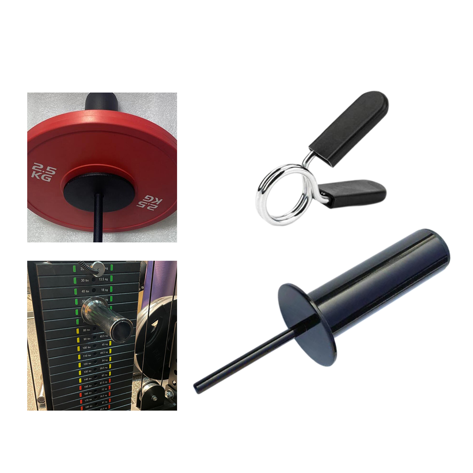 Hsports [magrekomenda]Fitness Weight Stack Pin Extender with Barbell ...