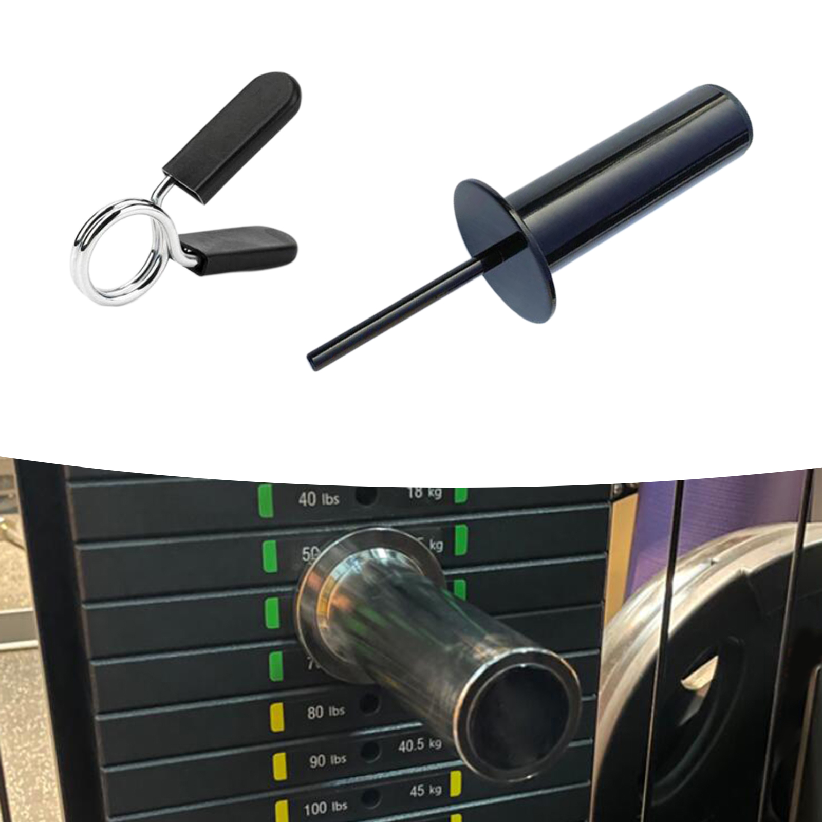 Hsports [magrekomenda]Fitness Weight Stack Pin Extender with Barbell ...