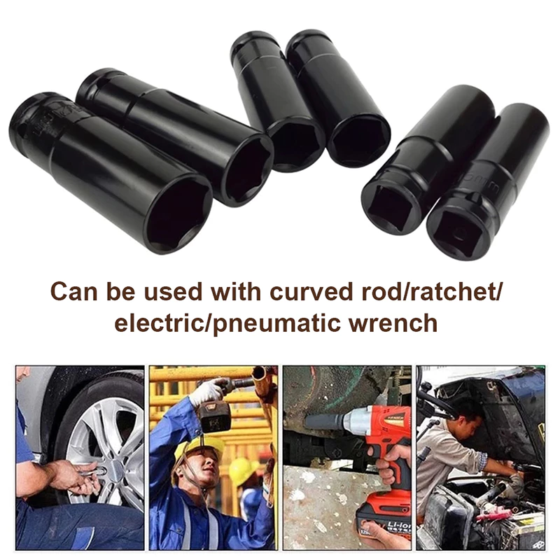 10 pcs Set Impact Wrench Socket Electric Power Tool impact wrench ...