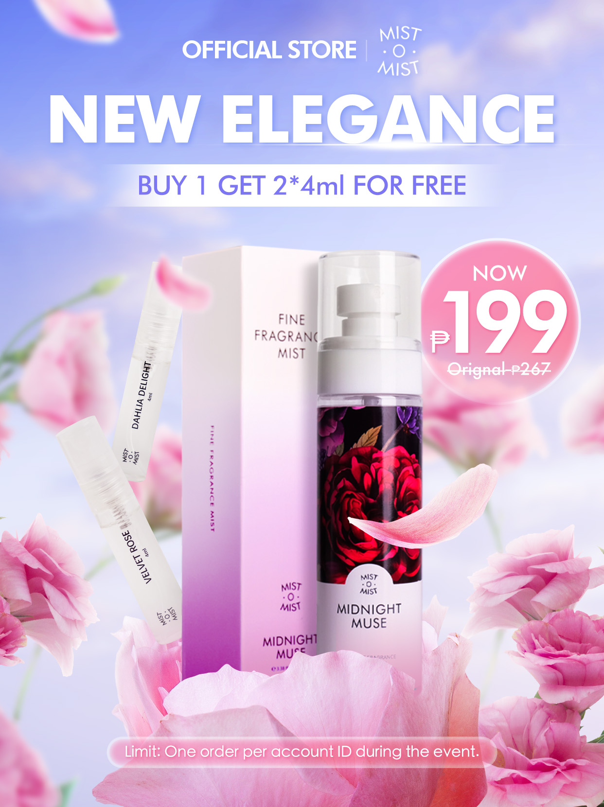 【FDA】Mistomist Long Lasting Perfume for Women | Portable Body Mist ...