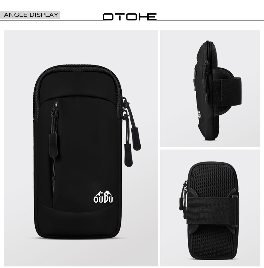 OTOHE Sports Armbands Wrist Bag Fitness Reflective Arm Bag Pouch Bag Running Arm Bag Waterproof ...