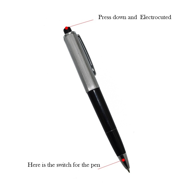 Funny Novelty Electric Shock Pen Utility Gadget Gag Joke Prank Tricky ...