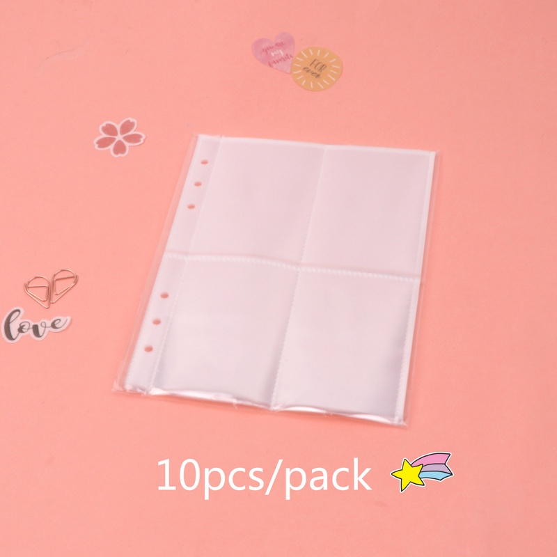 New 【A5 Sleeves】10pcs Standard A5 Binder Sleeves Transparent Photo ...