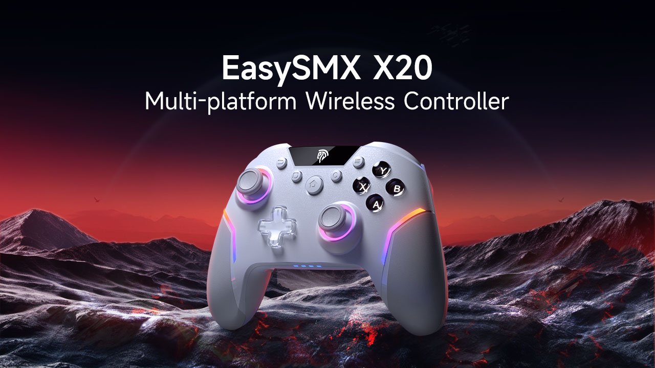 EasySMX X20 Wireless gamepad Support PC / Switch / Steam / Android ...
