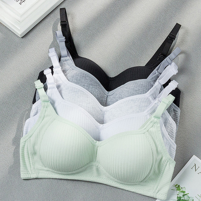 Wireless Seamless Bra - Breathable & Comfortable for Women (32A-38B, 6 ...