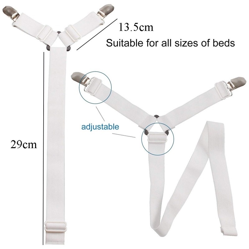 Adjustable Bed Sheet Clip 12 Clip Sheet Clip Buckle Anti-slip Clip ...