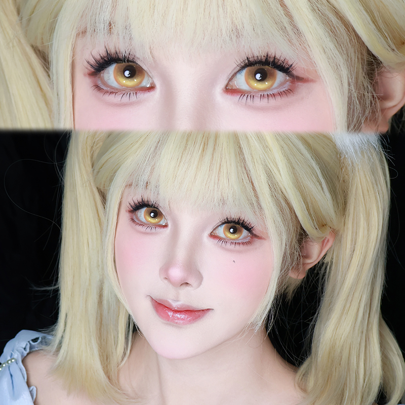 YIMEIXI Color Cosplay Contact Lenses with Grade 14.5mm Halloween ...