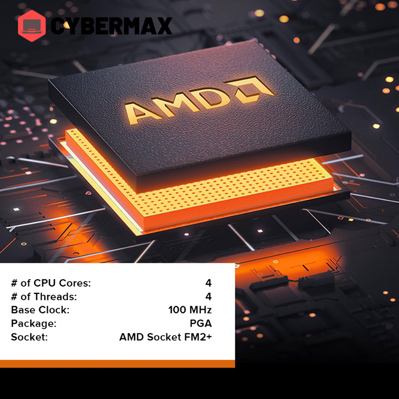 AMD A8-7680 Desktop Processor CPU Quad Core 4 Thread 3.50GHz With Radeon R7 Graphics | Shopee ...