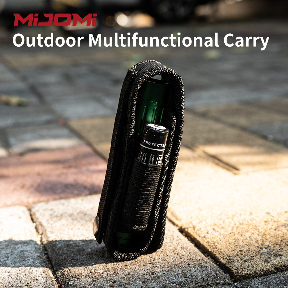 MIJOMI P002 flashlight molle bag saber Storage bag Carrier nylon MOLLE ...