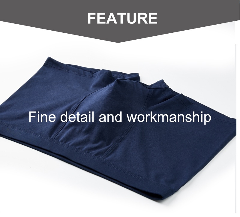 WNZiuLar Plus Size men's cotton boxer 1-4 pack oversize underwear man ...