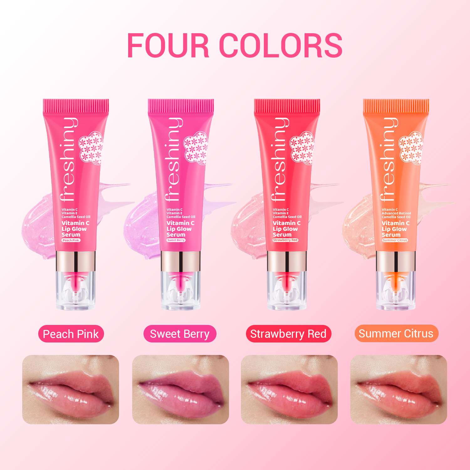 Freshiny Ph Sensing Lip Serum 8g | Vitamin C + Camellia Seed Oil ...