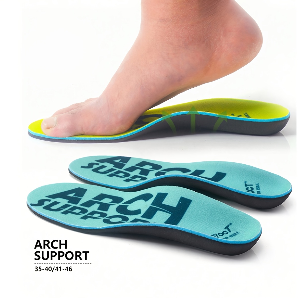 Dynamic Arch Support Insoles for Plantar Fasciitis Running Shoe ...