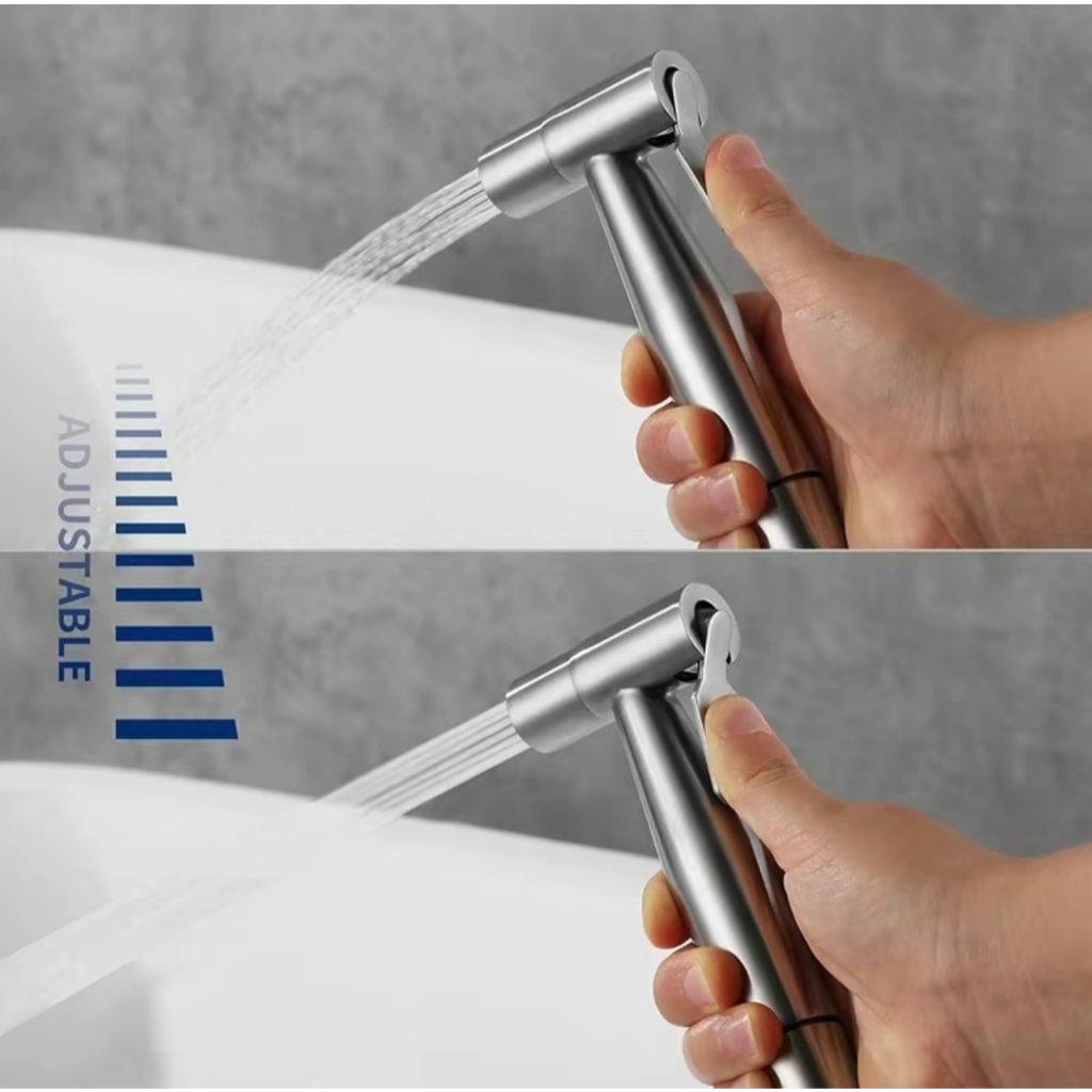 Bidet Spray Set Heavy Duty 3In1 Bathroom Hand Held Shower water Spray ...