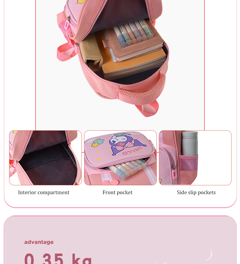 Uniqkids School Bag For Kids Girl And Boys Cute Cartoon Bagpack ...