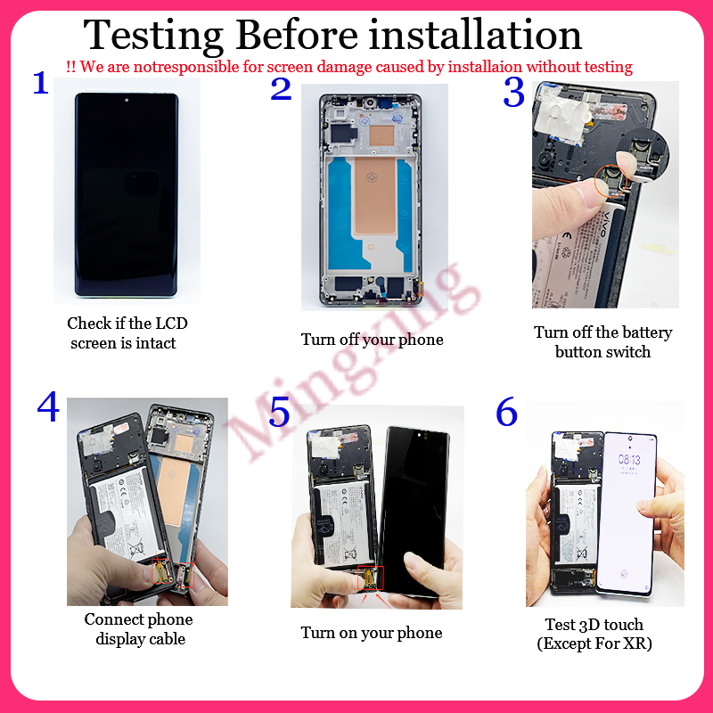 Original For Tecno Spark 10 10C 10 Pro LCD DIsplay Touch Screen Digitizer Assembly Replacement ...
