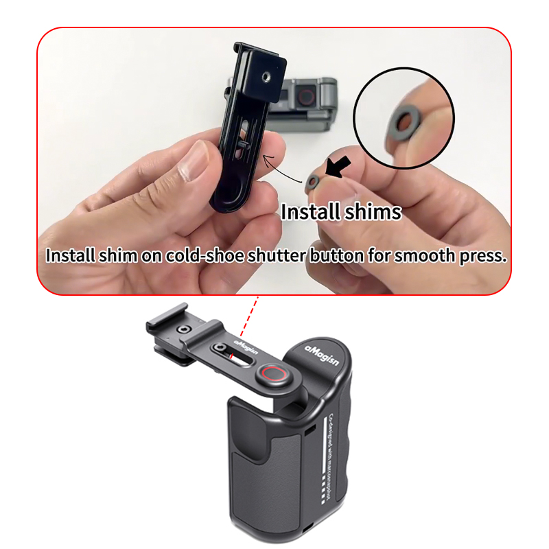 Xplorer Grip Kit For Gopro Hero 13 12 11 10 9 Black Action Camera Metal ...